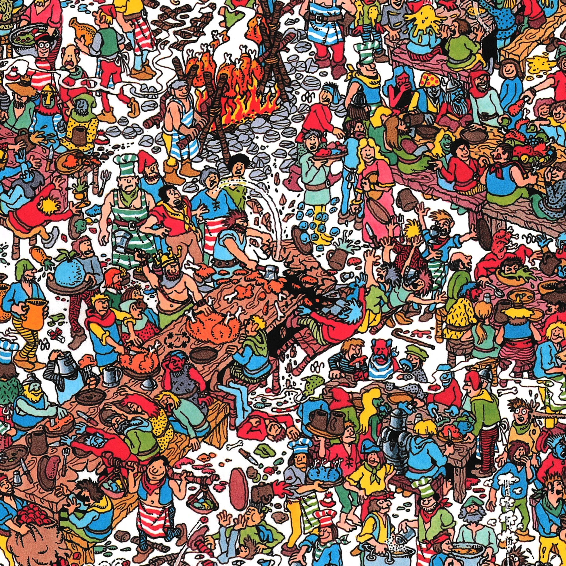 The Gobbling Gluttons | Waldo Wiki | Fandom