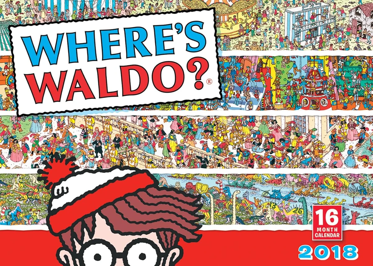 2018 Wall Calendar | Waldo Wiki | Fandom