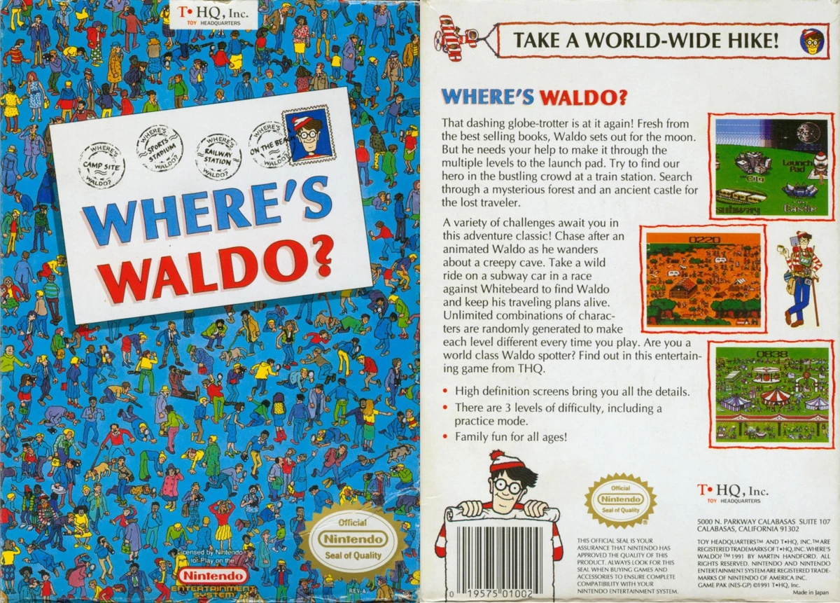 Where's Waldo? (Nintendo) | Waldo Wiki | Fandom