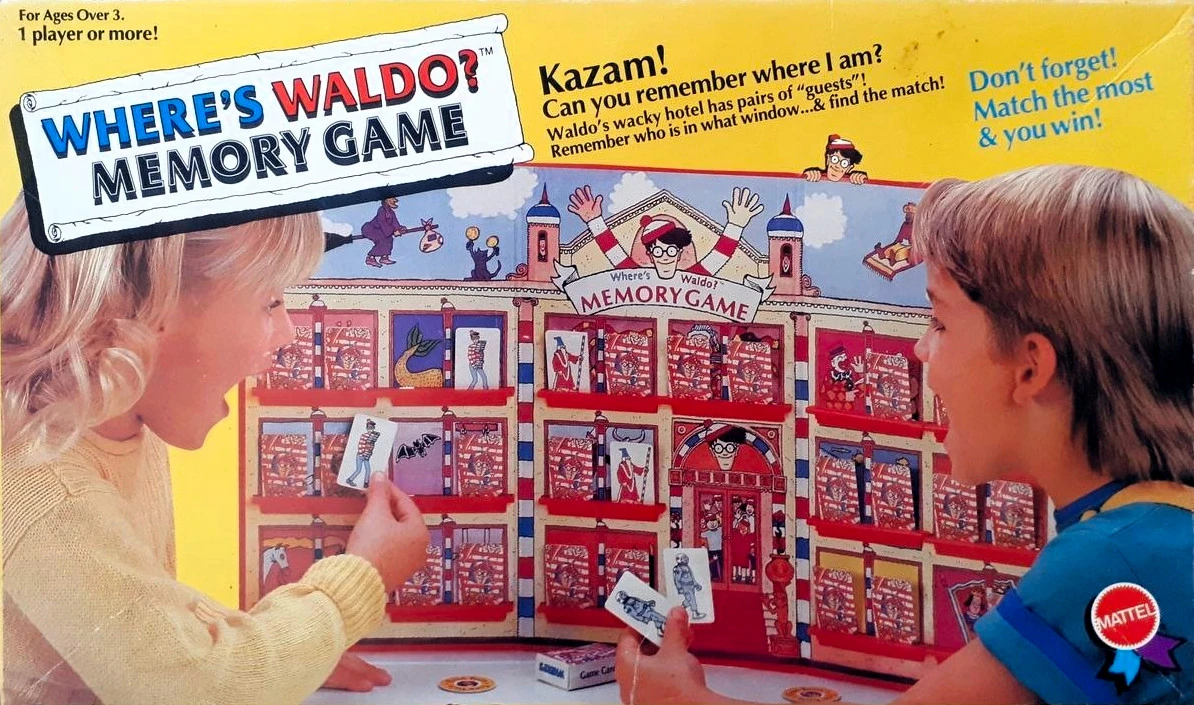 Where's Waldo? Memory Game | Waldo Wiki | Fandom