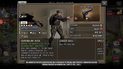 Cain | Walking Dead:Road to Survival Wikia | Fandom