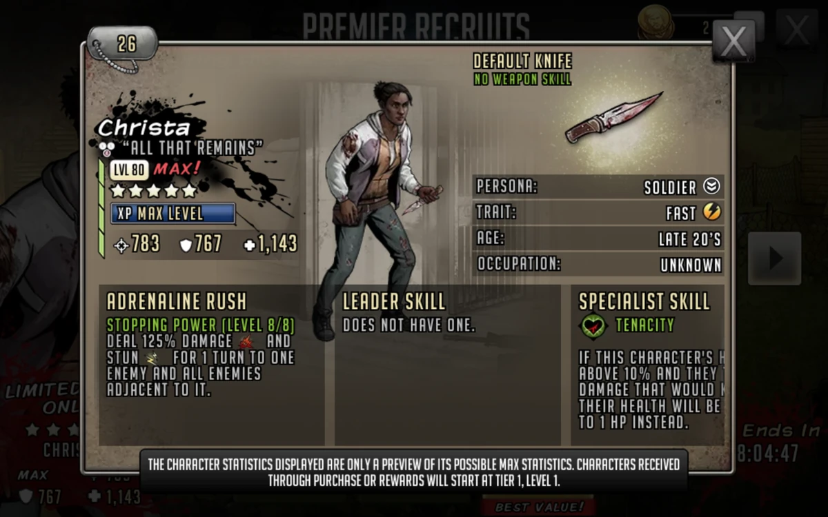 Christa (Telltale) | Walking Dead:Road to Survival Wikia | Fandom