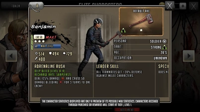 Benjamin | Walking Dead:Road to Survival Wikia | Fandom