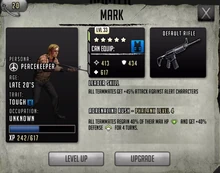 Mark | Walking Dead:Road to Survival Wikia | Fandom