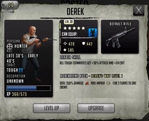 Derek | Walking Dead:Road to Survival Wikia | Fandom