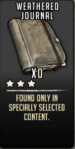 Weathered Journal | Walking Dead:Road to Survival Wikia | Fandom