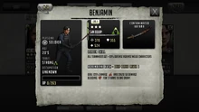 Benjamin | Walking Dead:Road to Survival Wikia | Fandom