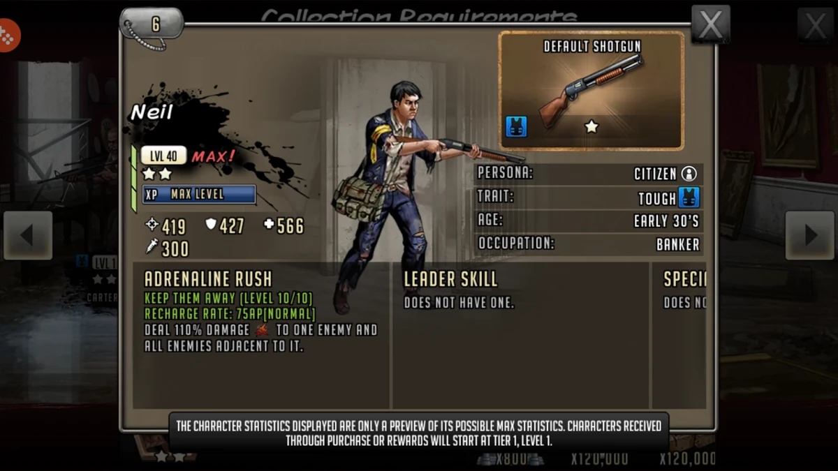 Neil | Walking Dead:Road to Survival Wikia | Fandom