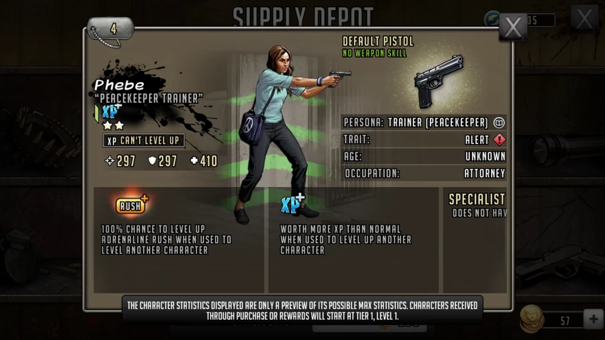 Phebe | Walking Dead:Road to Survival Wikia | Fandom