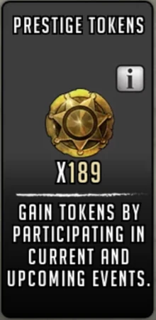 Prestige Tokens | Walking Dead:Road to Survival Wikia | Fandom