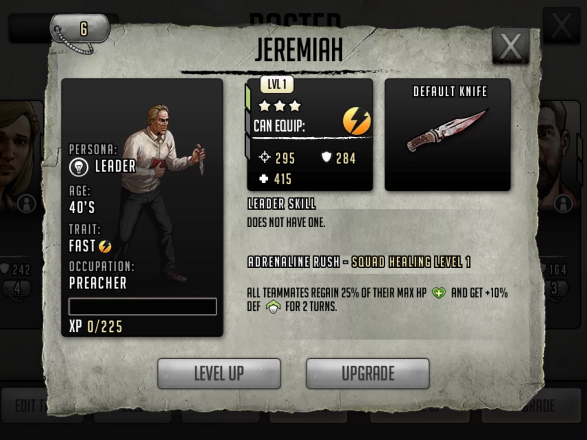 Jeremiah | Walking Dead:Road to Survival Wikia | Fandom Jeremiah | Walking Dead:Road to Survival Wikia | Fandom