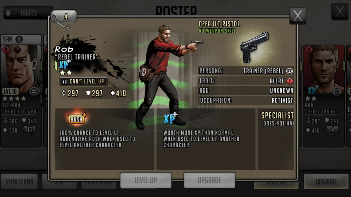 Rob | Walking Dead:Road to Survival Wikia | Fandom