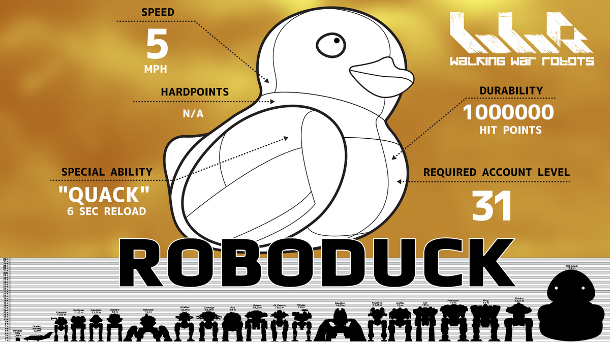 Robo Duck | War Robots Wiki | Fandom