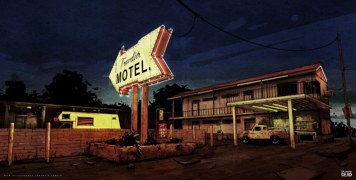 Travelier Motel/Gallery | Walking Dead Wiki | Fandom
