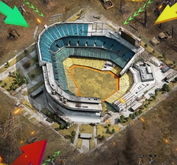 Sirens' Baseball Diamond | Walking Dead Wiki | Fandom