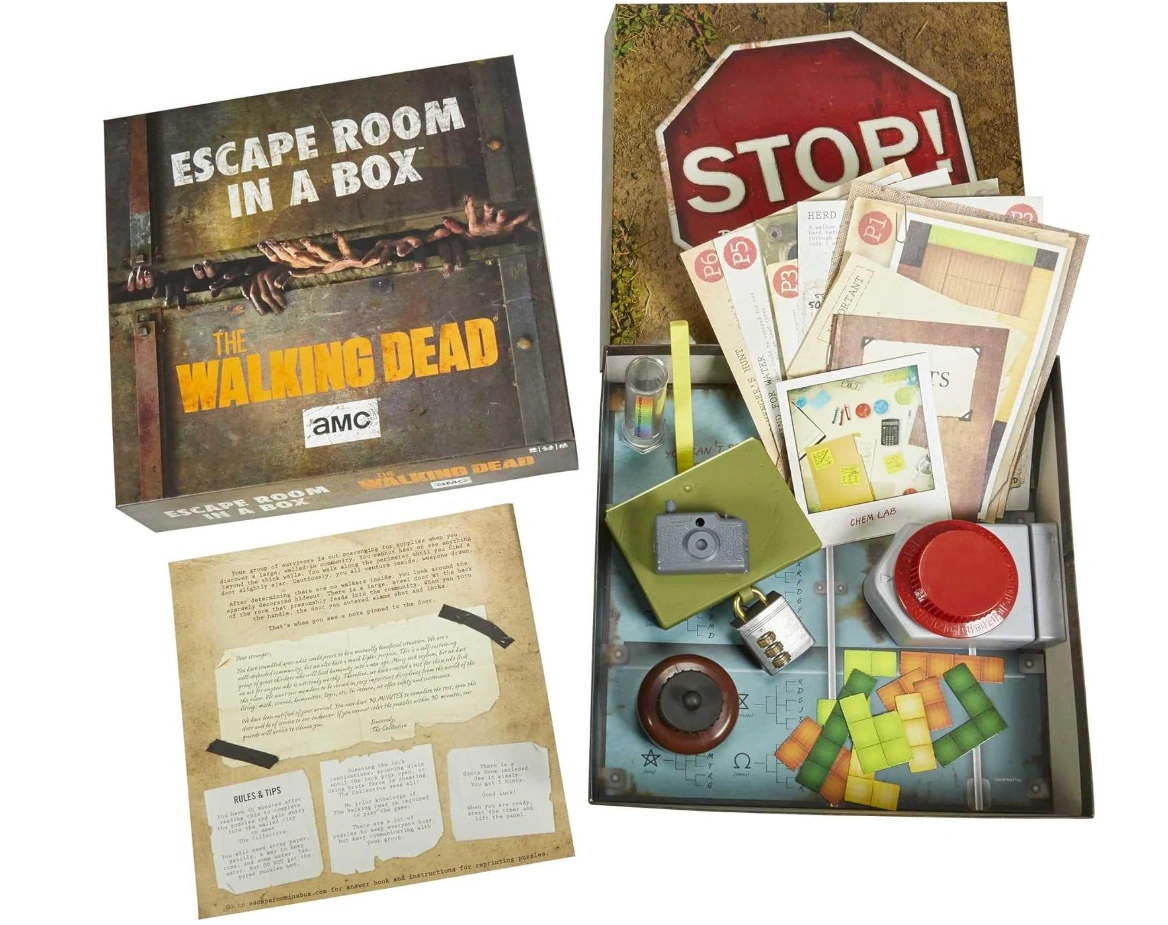 Escape Room In A Box: The Walking Dead | Walking Dead Wiki | Fandom