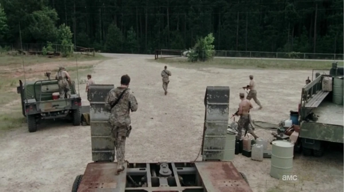 National Guard Camp | Walking Dead Wiki | Fandom