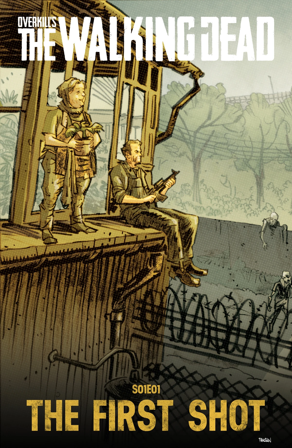 The First Shot | Walking Dead Wiki | Fandom