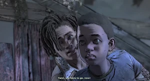 Louis (Telltale)/Relationships | Walking Dead Wiki | Fandom
