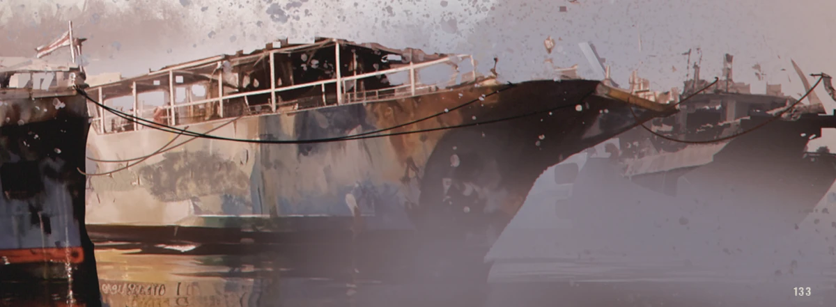 The Lake Boat Settlement | Walking Dead Wiki | Fandom