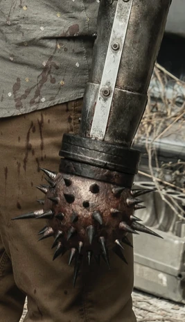 Aaron's Prosthetic Arm | Walking Dead Wiki | Fandom