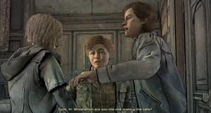 Violet (Telltale)/Relationships | Walking Dead Wiki | Fandom