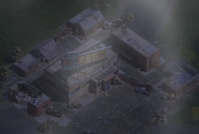 Diner Outpost | Walking Dead Wiki | Fandom