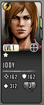 Jody - Official The Walking Dead: Road to Survival Wiki
