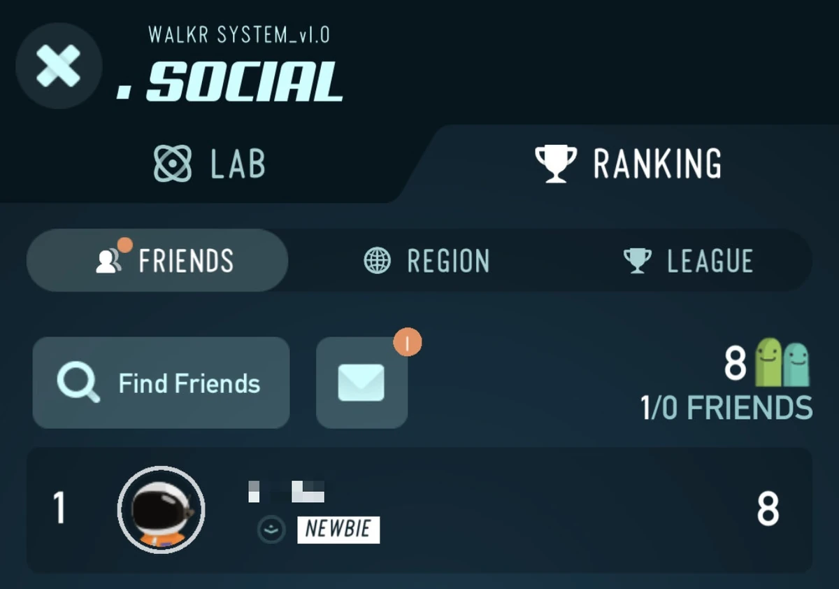 Ranking | Walkr Wikia | Fandom