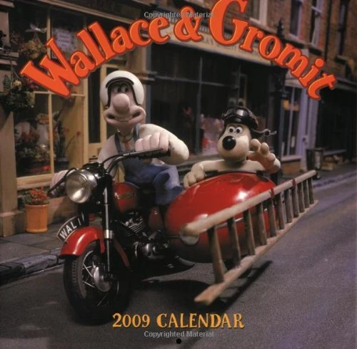 Wallace & Gromit: 2009 Calendar | Wallace and Gromit Wiki | Fandom