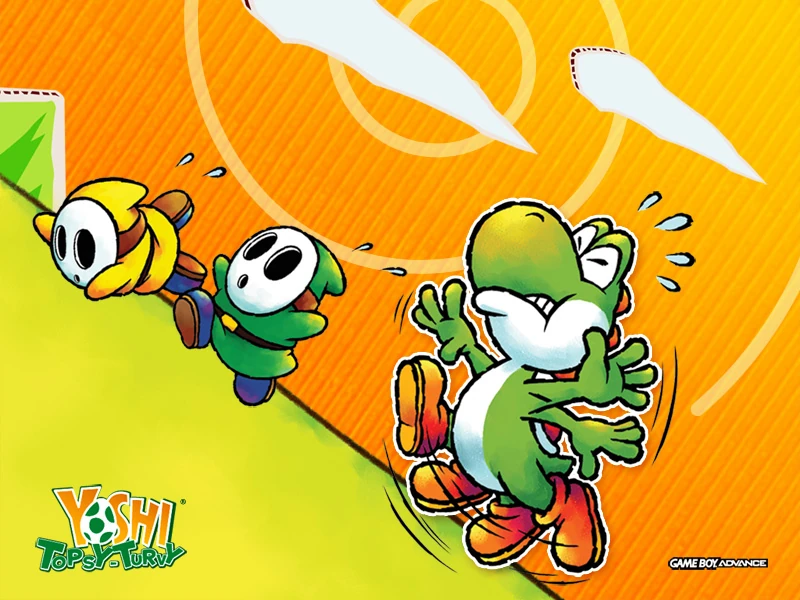 Yoshi Topsy-Turvy Wallpaper | Wallpapers Wiki | Fandom