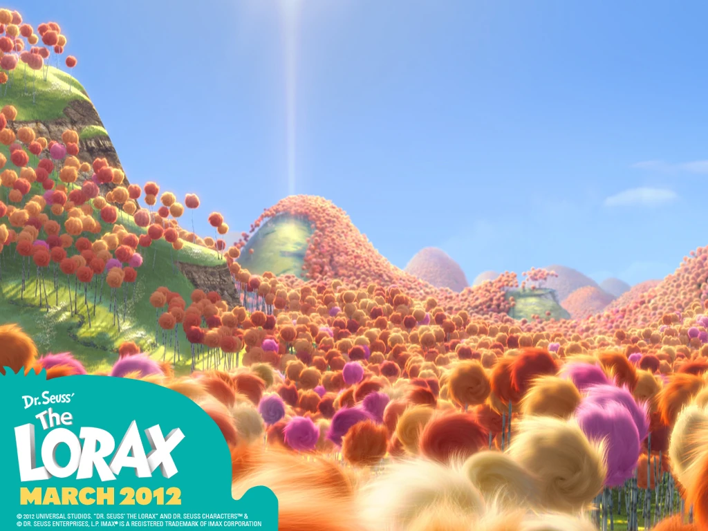 The Lorax Trees Wallpaper