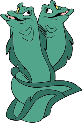 Flotsam and Jetsam | Walt Disney Animation Studios Wikia | Fandom