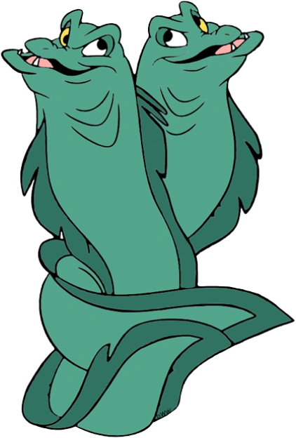 Flotsam and Jetsam | Walt Disney Animation Studios Wikia | Fandom