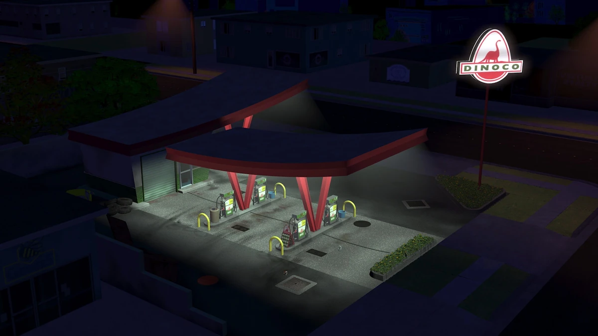 Gas Station | Walt Disney Pictures and Pixar Animation Studios Wiki ...