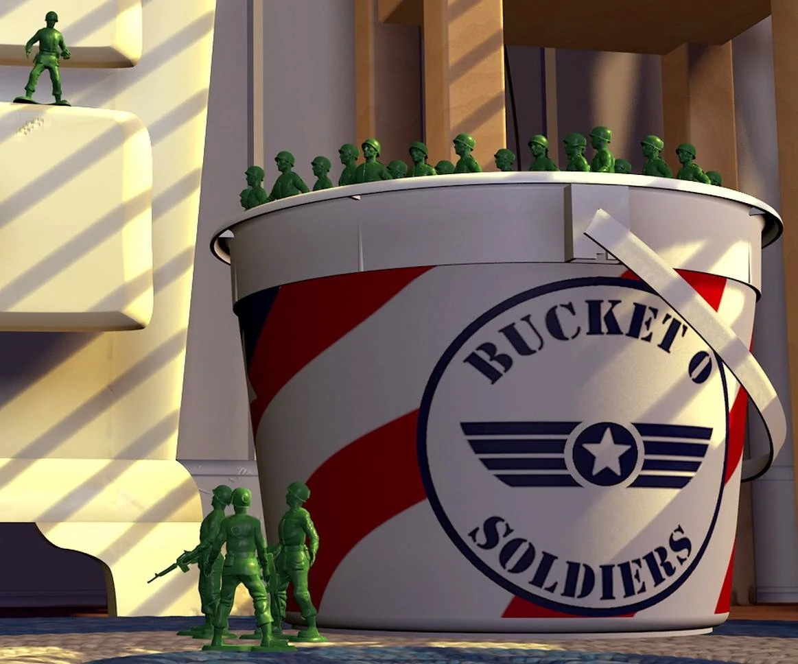 Bucket O Soldiers | Walt Disney Pictures and Pixar Animation Studios ...
