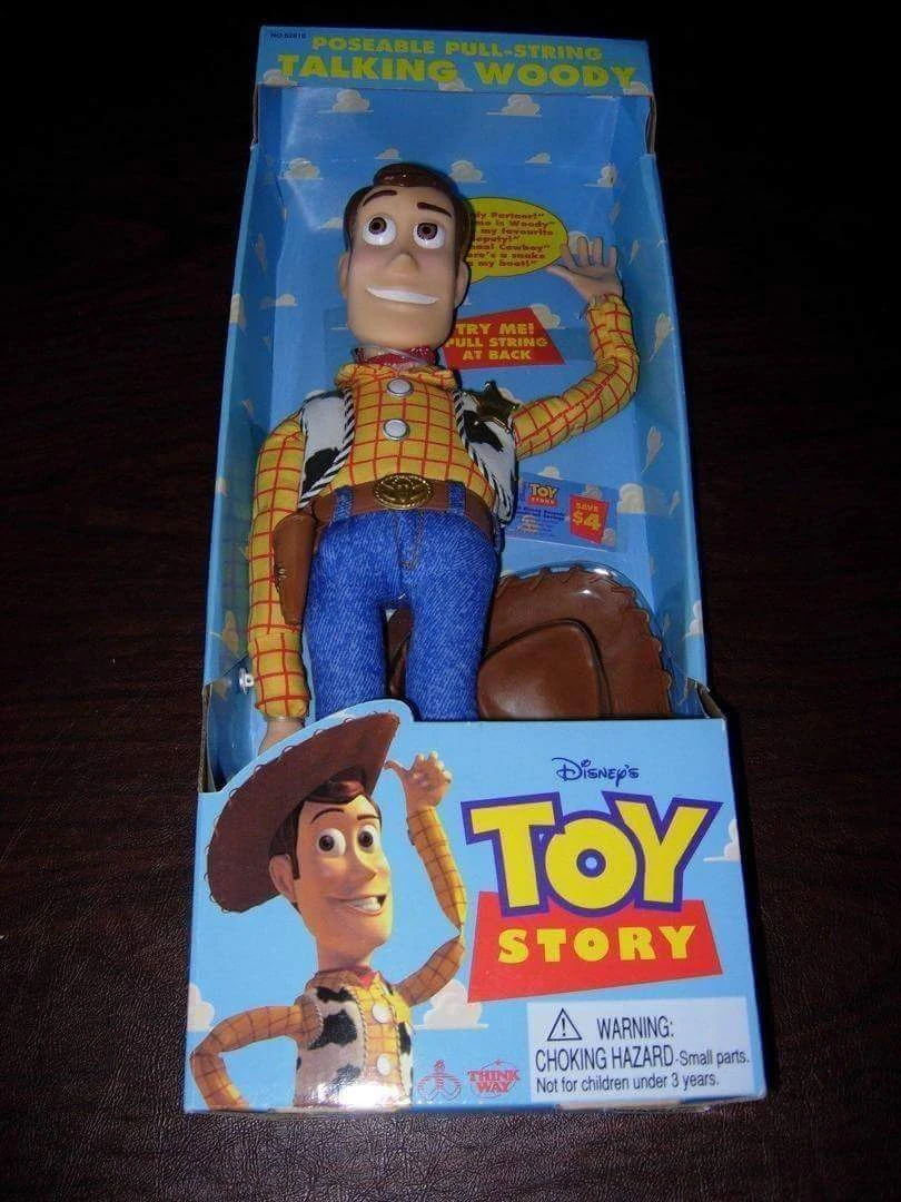 Poseable Pull-String Talking Woody | Walt Disney Pictures and Pixar ...