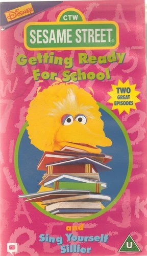 Sesame Street Getting Ready To Read Vhs