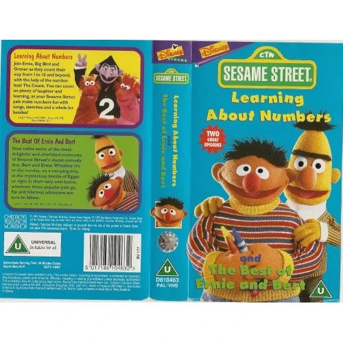 Sesame Street Learning About Numbers Vhs Library REVIEW: Sesame Street