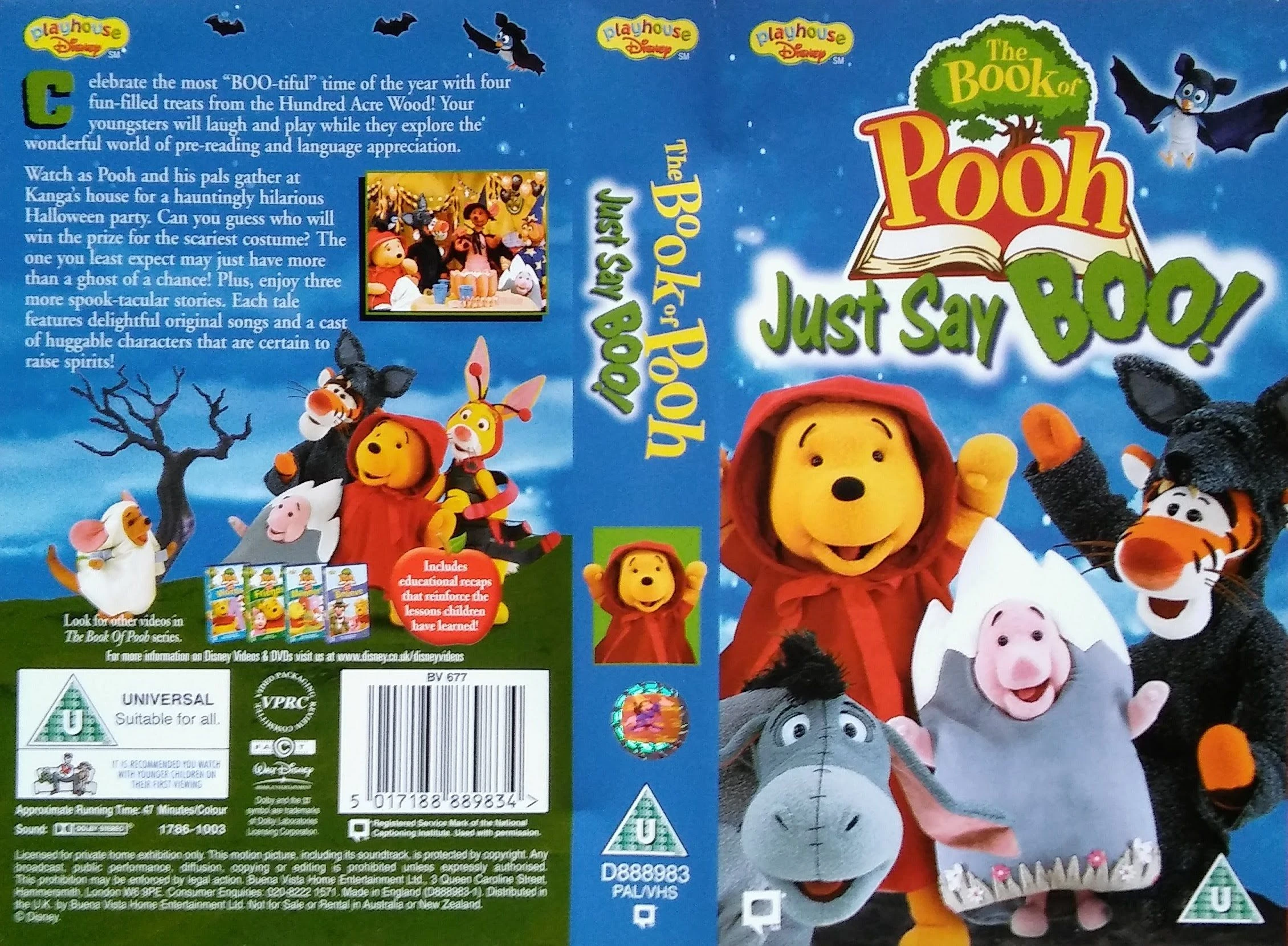 Playhouse Disney The Book Of Pooh Dvd