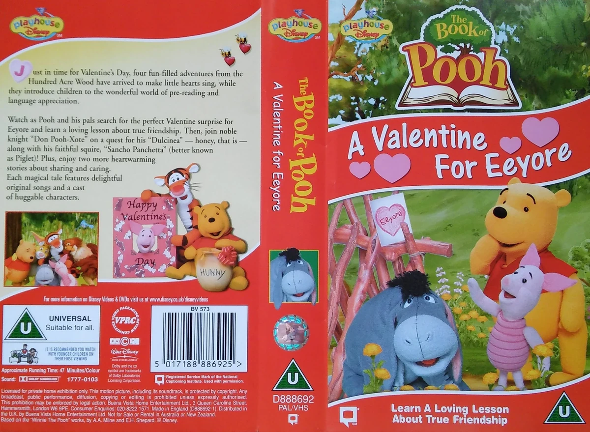 Playhouse Disney The Book Of Pooh Dvd