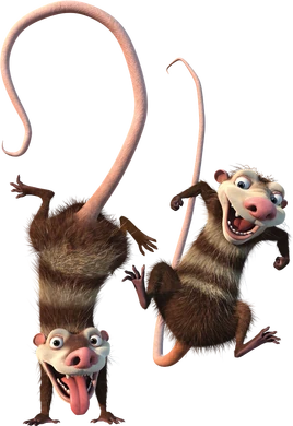 Crash and Eddie | Walt Disney Animation Studios Wikia | Fandom