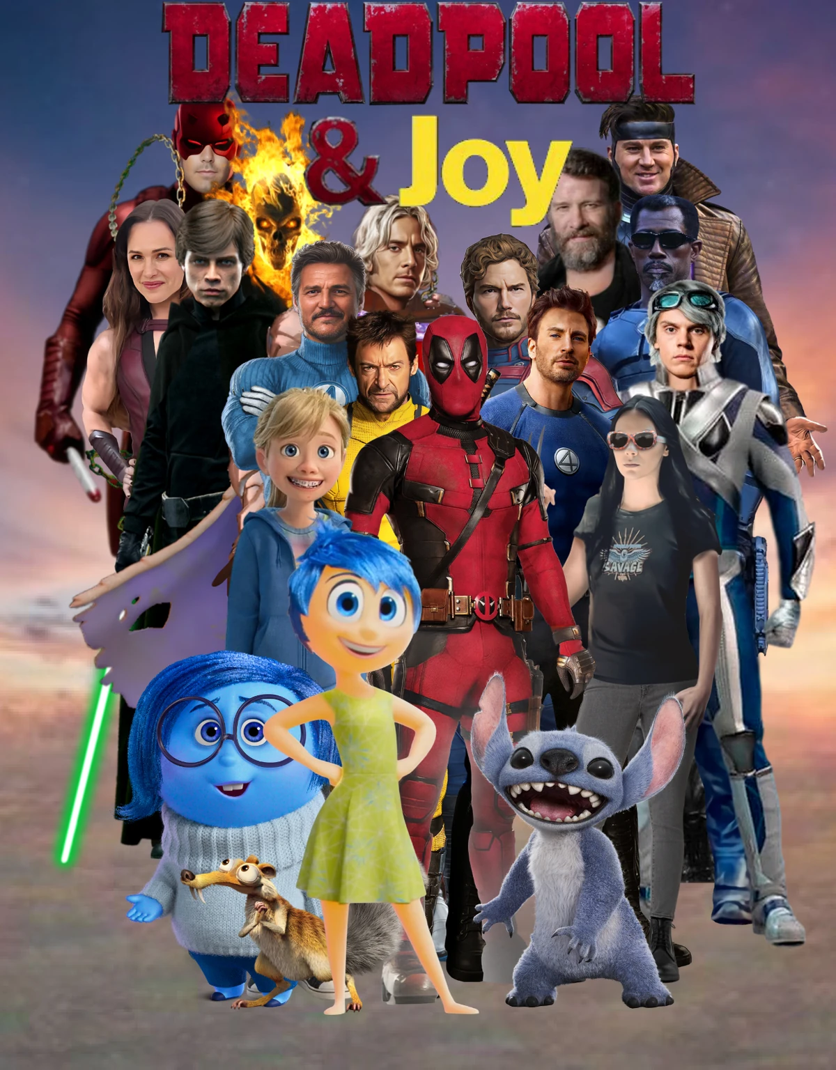 Deadpool & Joy | Walt Disney Animation Studios Wikia | Fandom