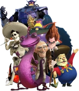 Pixar Villains | Walt Disney Animation Studios Wikia | Fandom
