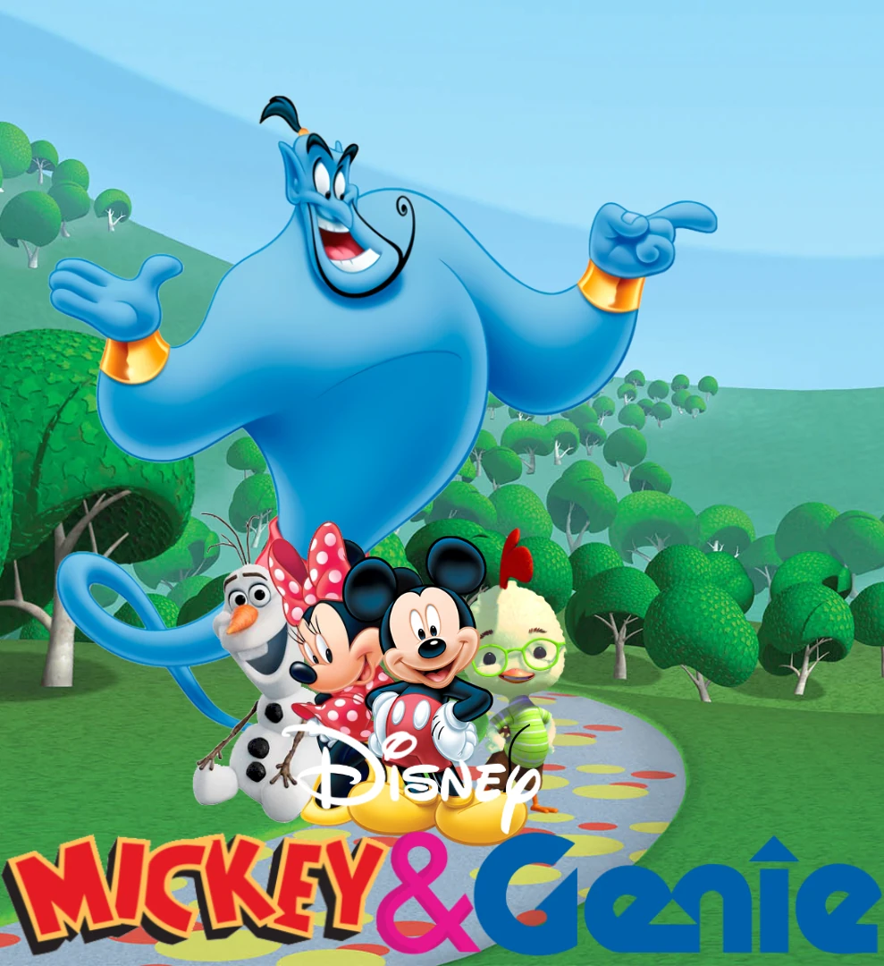 Mickey & Genie | Walt Disney Animation Studios Wikia | Fandom