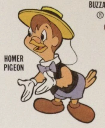 Homer Pigeon | Walter Lantz Wiki | Fandom