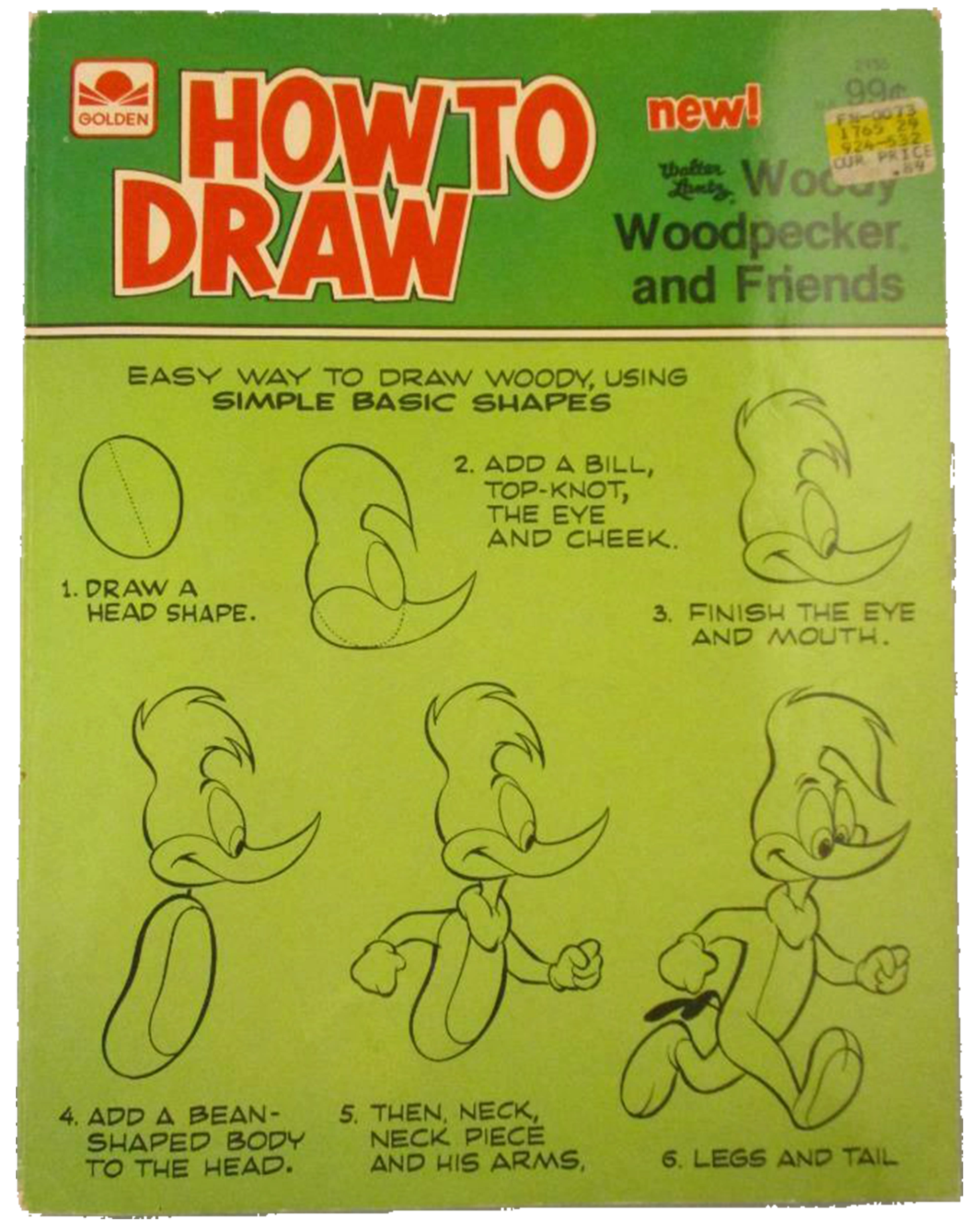how to draw woodys head