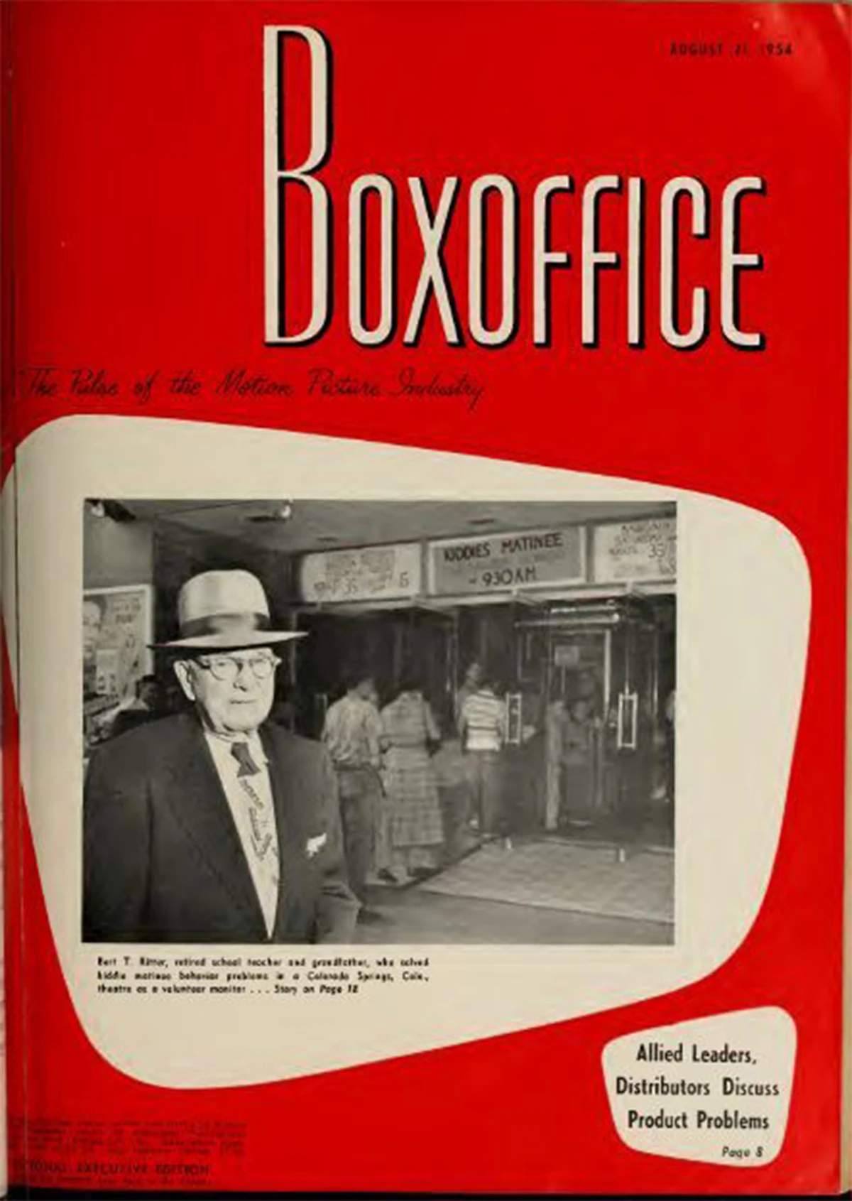 Article - Walter Lantz Retains Rogers Enterprises - Boxoffice Magazine ...