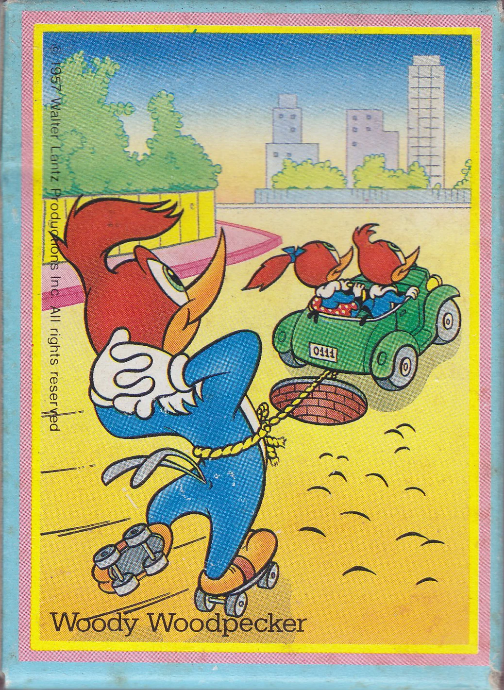 Imago - Woody Woodpecker - Skating Manhole - Puzzle | Walter Lantz Wiki ...