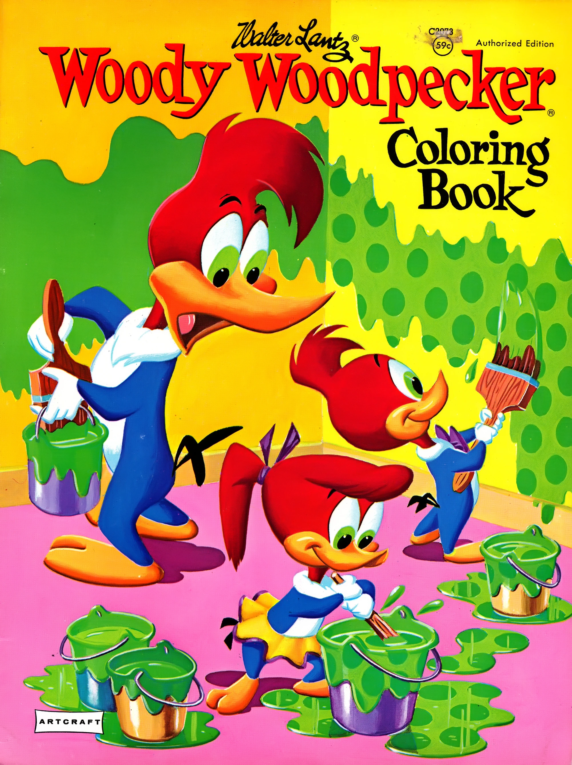 woody wood pecker coloring pages